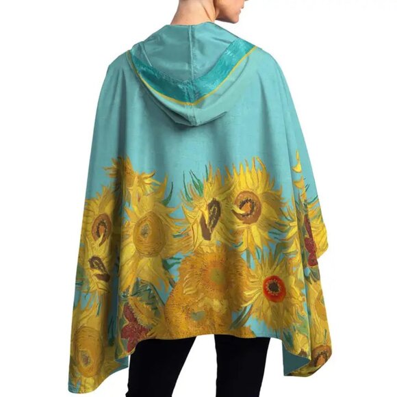 Jackets & Coats | Raincaper Rain Poncho Van Gogh Sunflowers | Poshmark